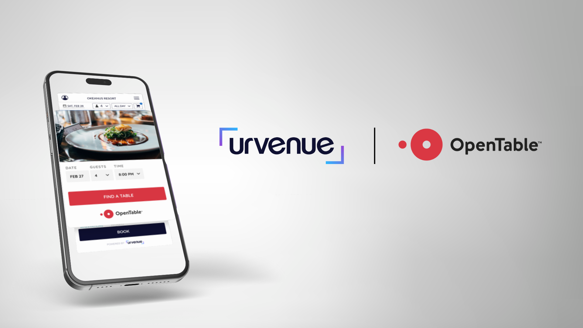 UrVenue and OpenTable Expand Integration for Hotel Guests